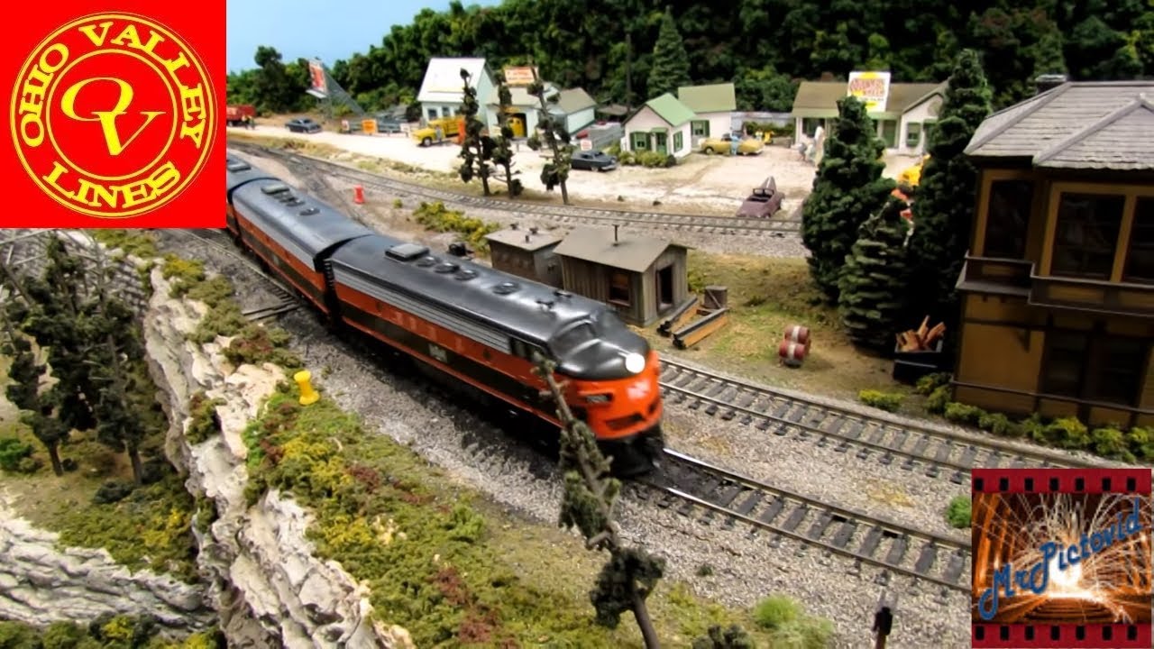Ohio Valley Lines Model Railroad Club - YouTube