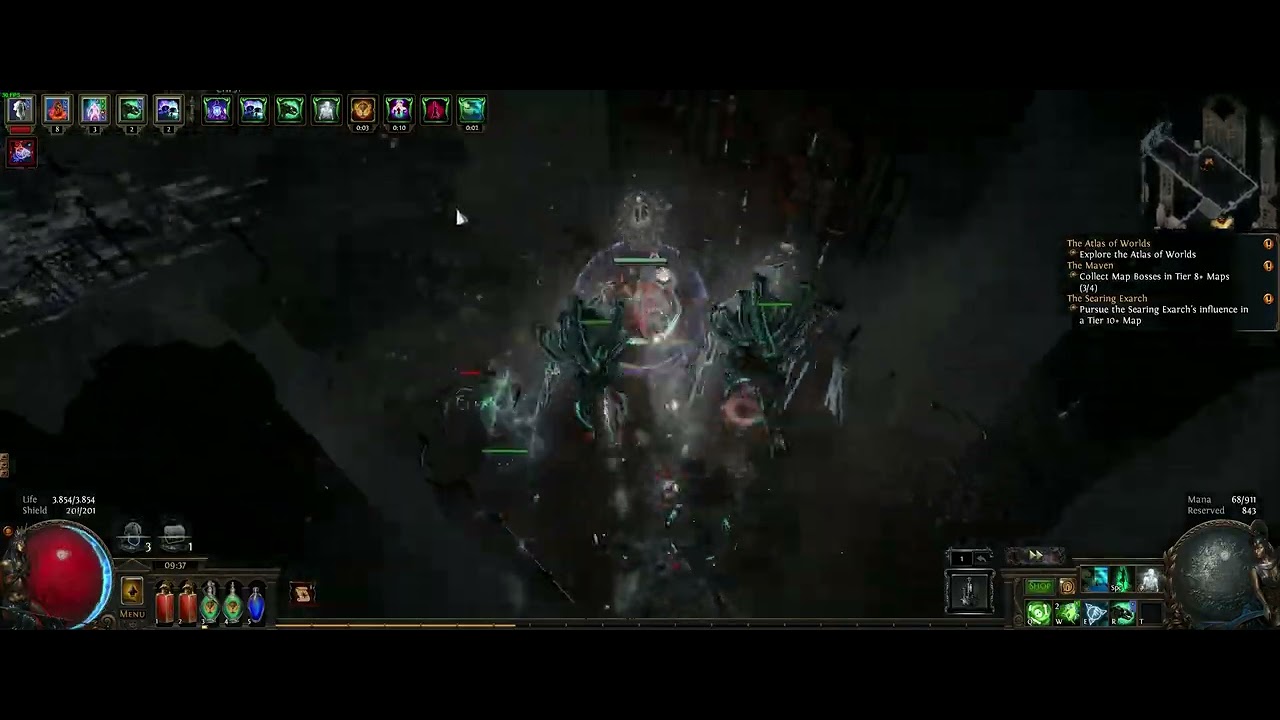 POE Hydra spectre 2.23 doing map t6 - YouTube