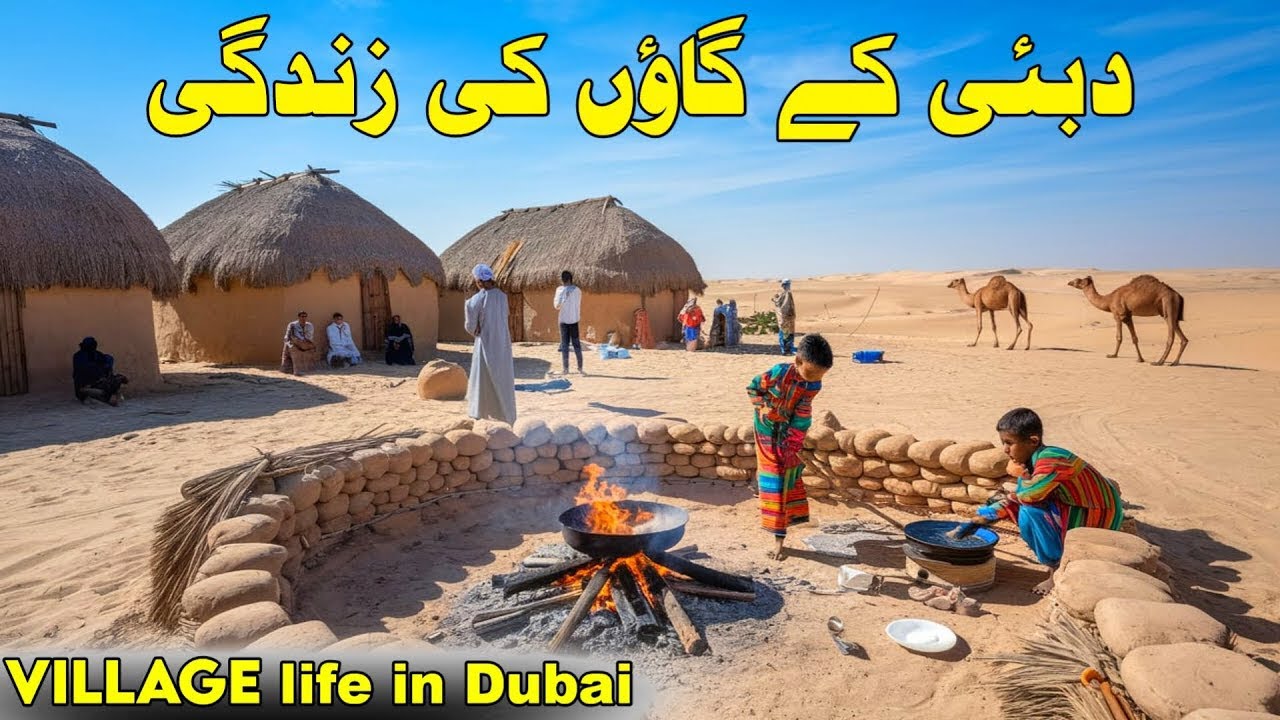 Dubai Village Rural Life Documentary in Urdu and Hindi دبئی کے گاؤں کی ...