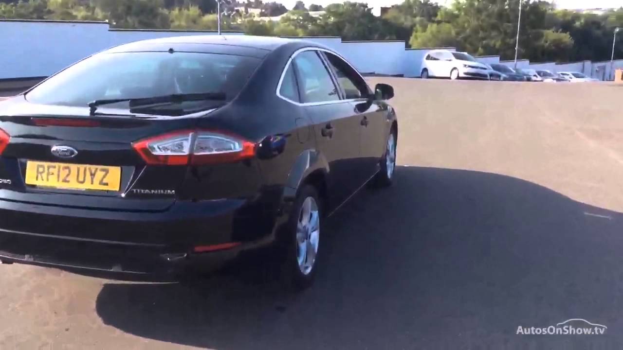 FORD MONDEO TITANIUM TDCI BLACK 2012 - YouTube