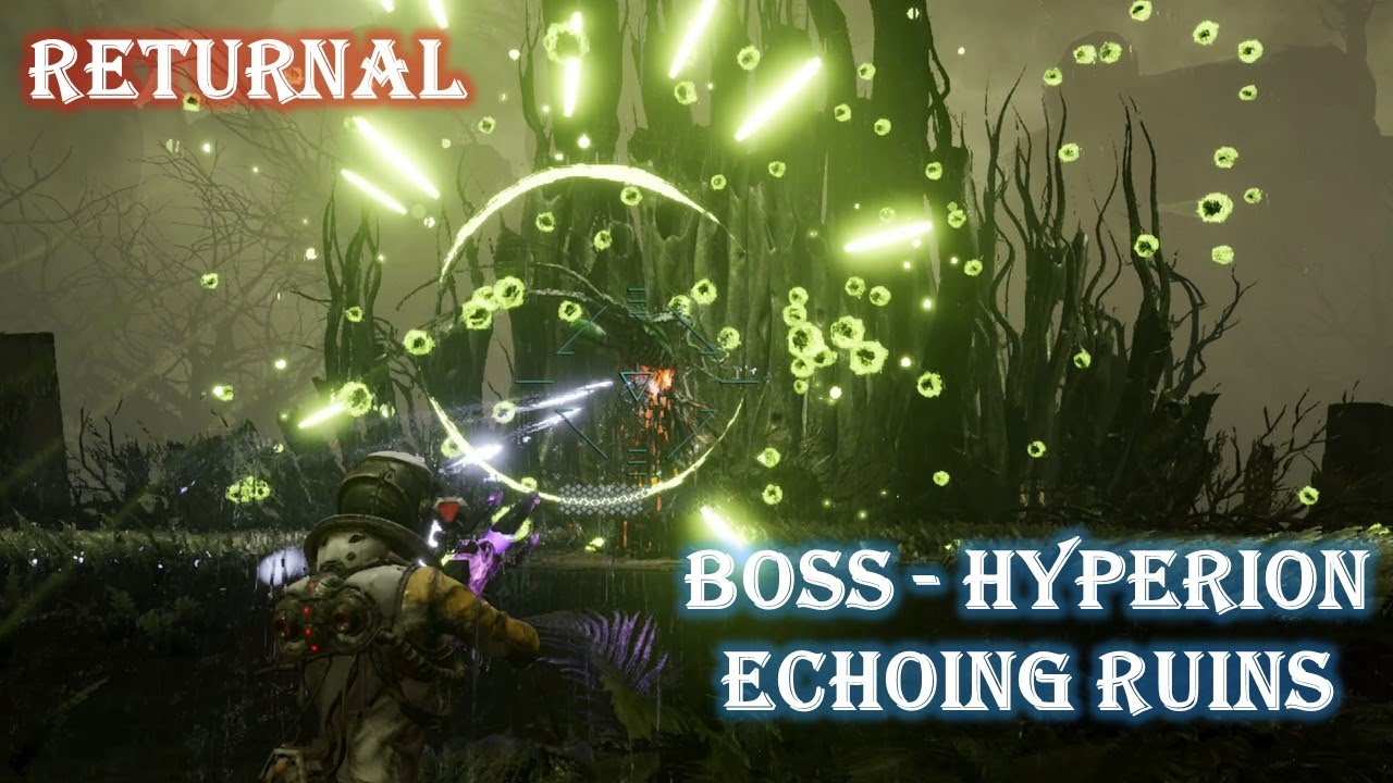 Returnal - HYPERION Boss Fight Guide - Fourth boss in the Echoing Ruins ...