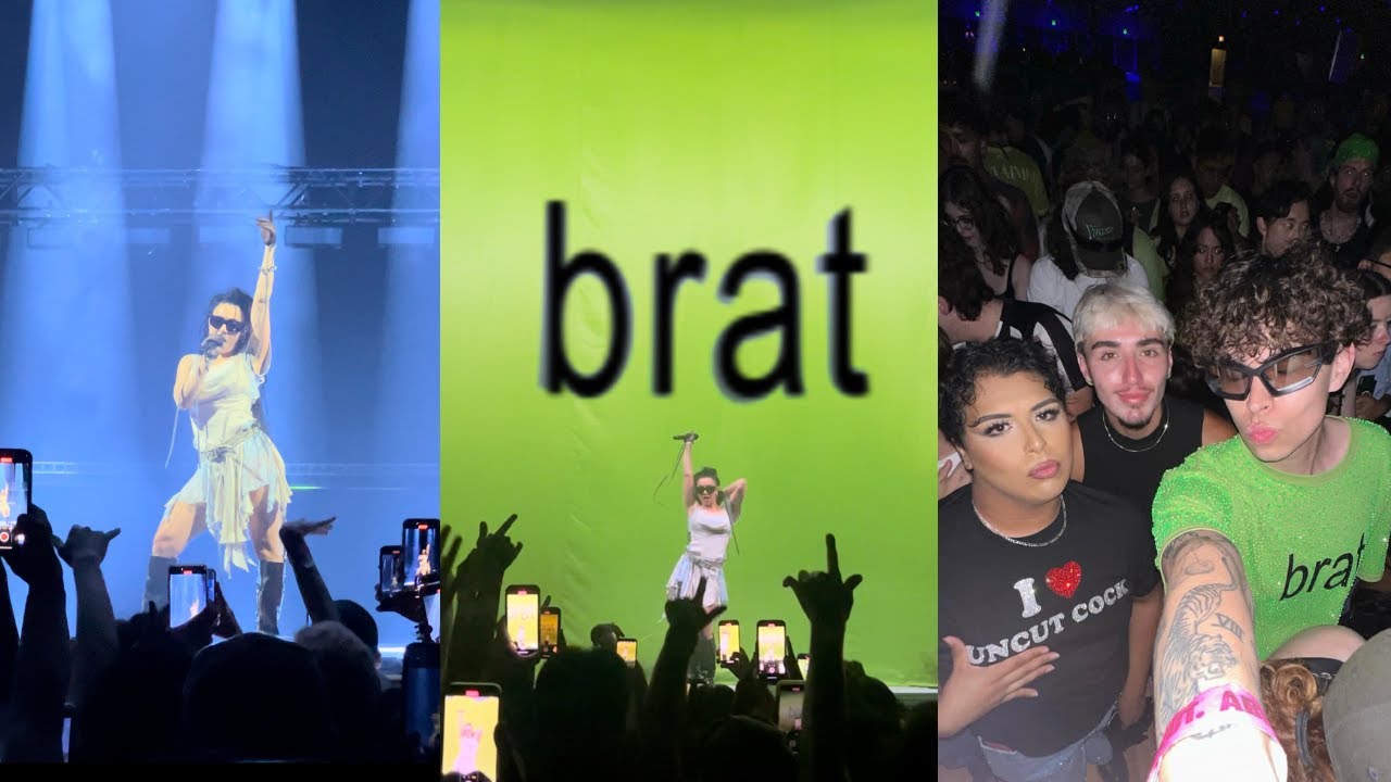 Charli xcx BRAT tour | Los Angeles - YouTube