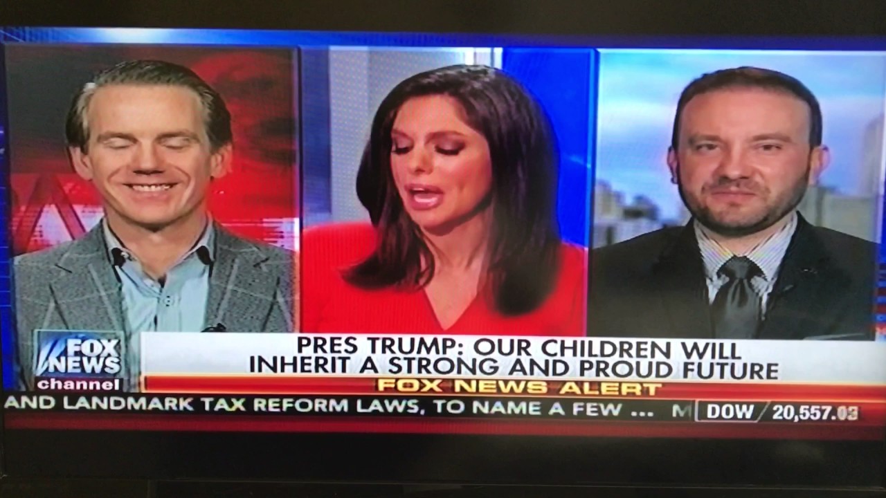 Robin Biro gives commentary following Trump speech in Charleston - YouTube