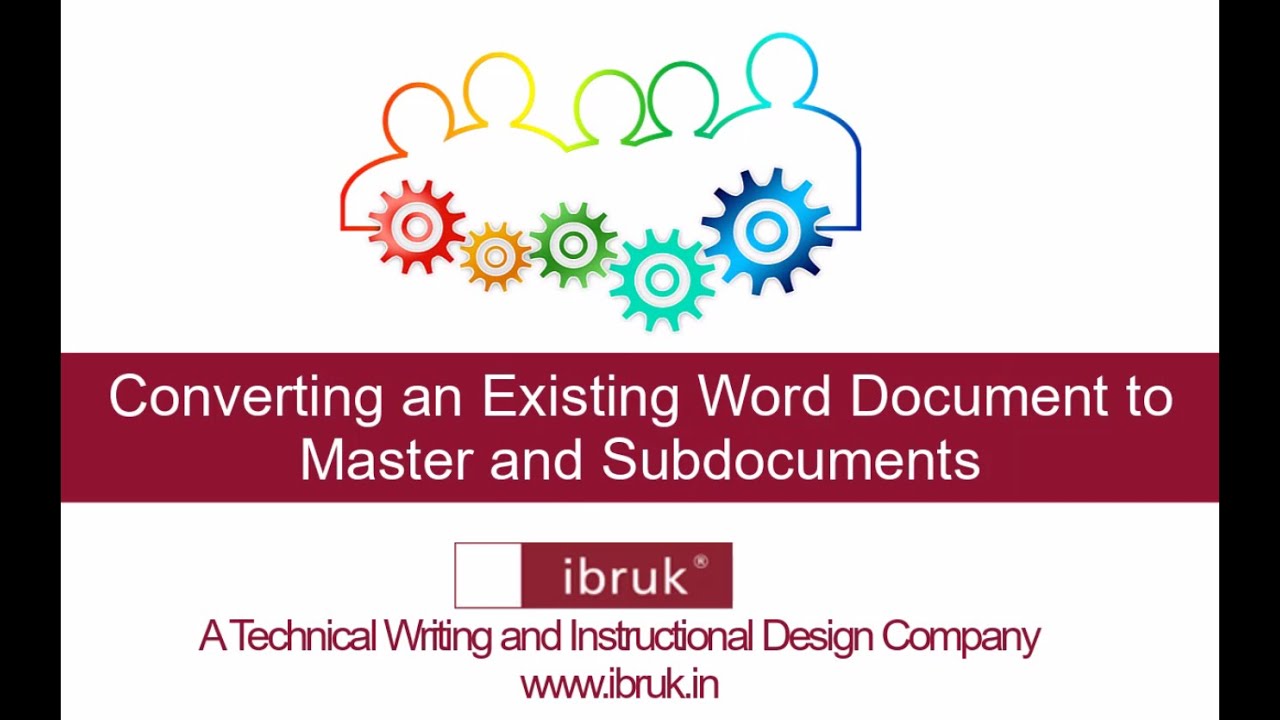 Converting An Existing Word Document To Master And Subdocuments YouTube Converting An Existing Word Document To Master And Subdocuments YouTube