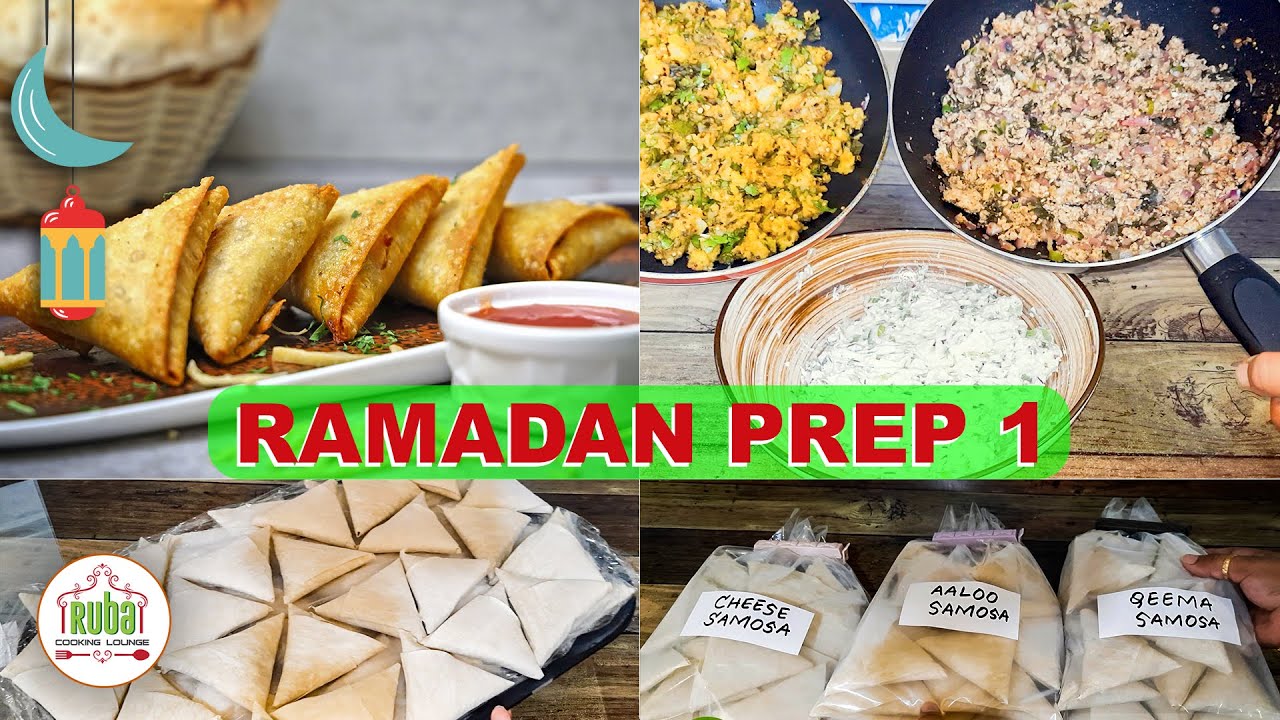Ramadan Prep 2023 Part 1 | 3 Types of Samosa | Make & Freeze Ramadan Prep | Pre-Ramadan ...