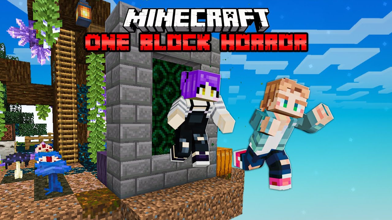 Finding The Undergarden In Minecraft One Block Horror... - YouTube