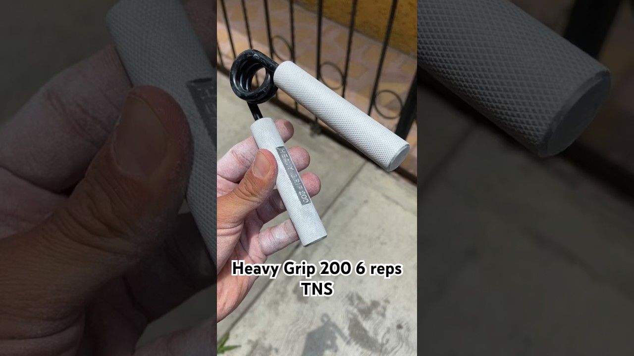 Heavy Grip 200 6 reps TNS - YouTube