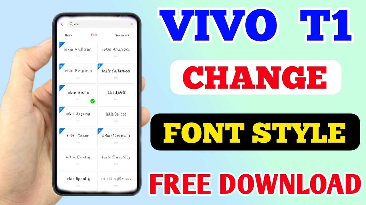 Vivo T1 Change Font Style How To Free Download Font On Vivo T1 Vivo T1 Free Font YouTube vivo-t1-change-font-style-how-to-free-download-font-on-vivo-t1-vivo-t1-free-font-youtube