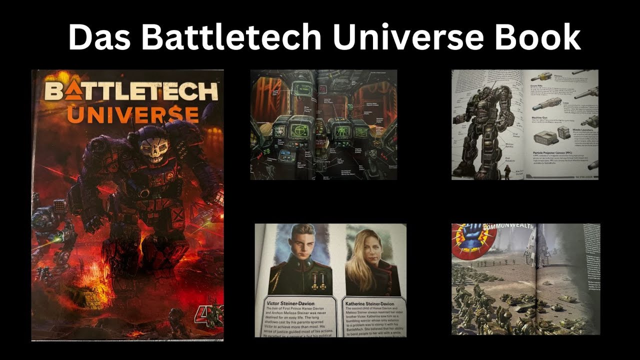 Battletech Universe Book - YouTube