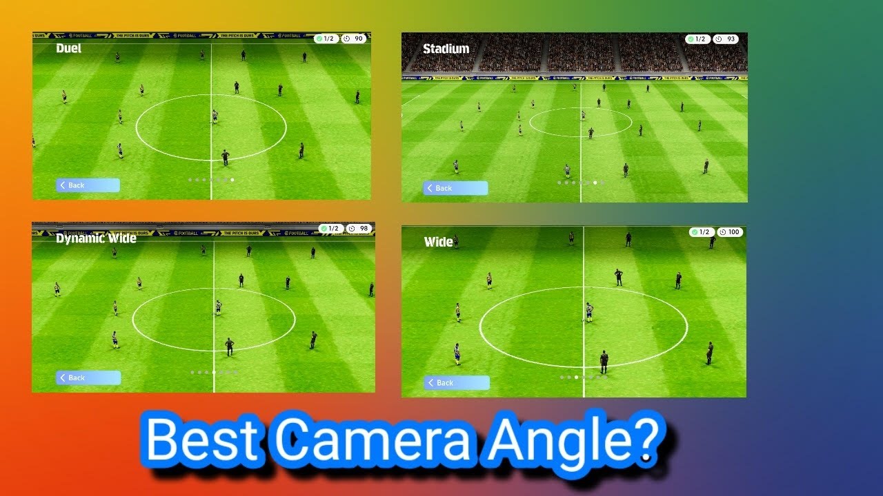 Is This The Best Camera Angle for Passing Game?/ eFootball 2024 Mobile - YouTube
