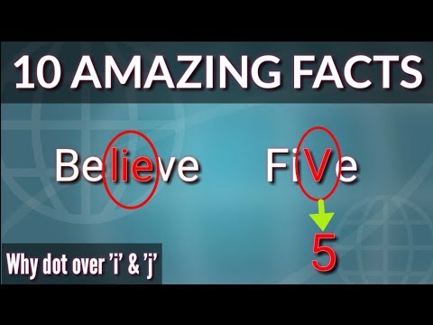 10 Amazing facts about English| Facts about Spelling, Words, Letters ...