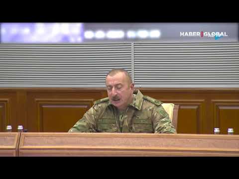 İlham Aliyev Askeri Üniformayı Giydi, Sert Konuştu! Daha bir ay yok, 5 ilin topraklarını kurtardık!