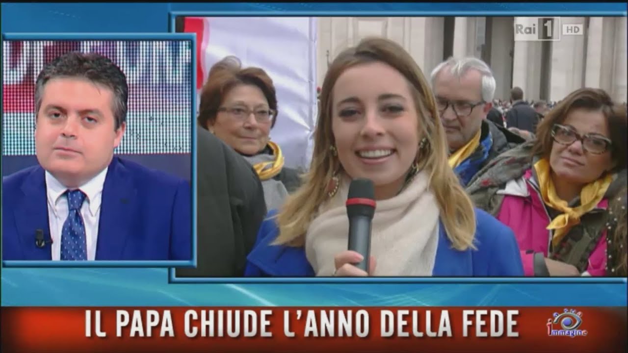 Giulia Nannini in 'A sua immagine' su Raiuno - YouTube