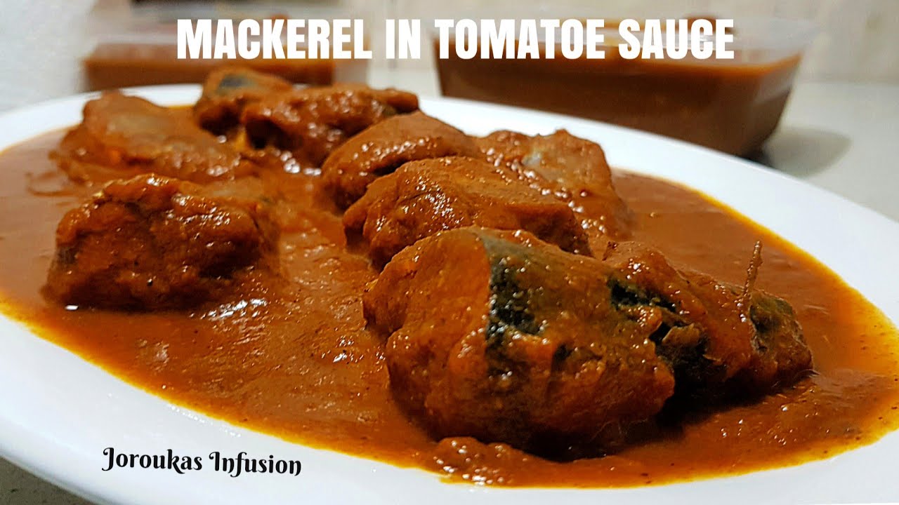 How to Make MACKEREL FISH IN TOMATO SAUCE recipe simplified. Better ...