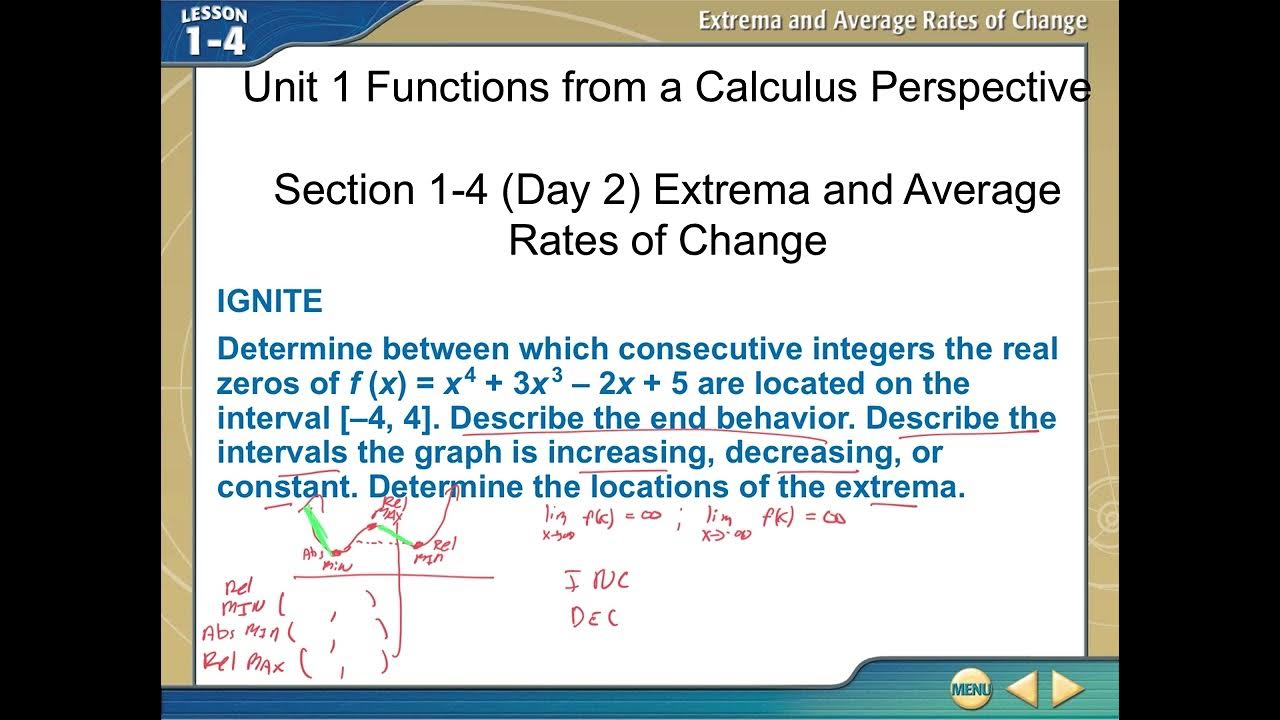 Section 1 4 Notes Day 2 - YouTube