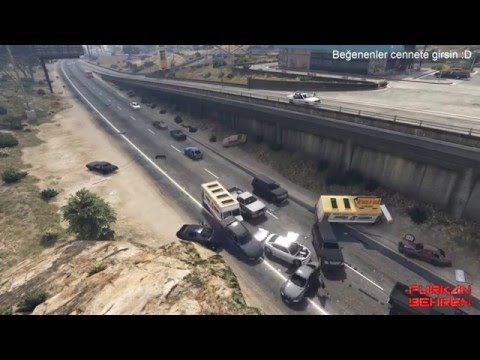 Gta 5 haah çok güzel oldu aferin size kaza -  Komik Montaj