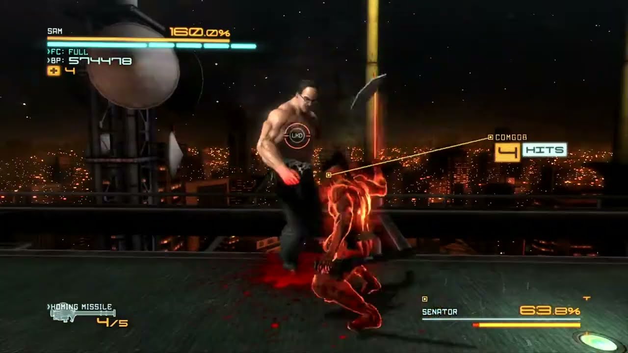 DL-Story-01 Jetstream Sam vs Senator No Damage boss fight - Part 1 ...