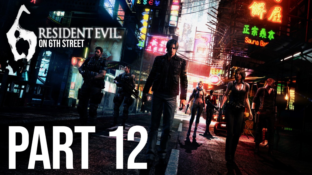 Leon Kennedy's The Fog | Resident Evil 6 Part 12 - YouTube