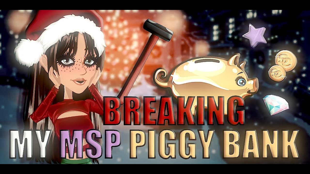 OPENING MY PIGGY BANK!! *LEVELING UP* | xoshvlby - YouTube