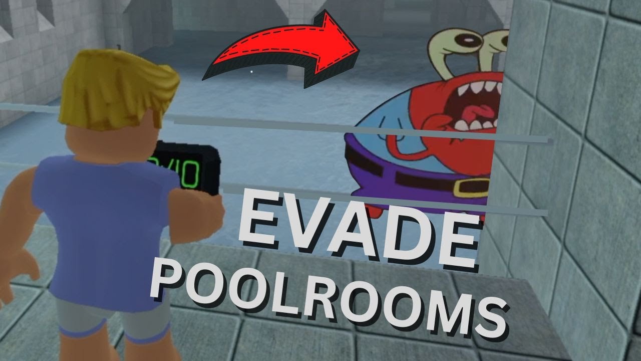 Roblox Evade Poolrooms - YouTube