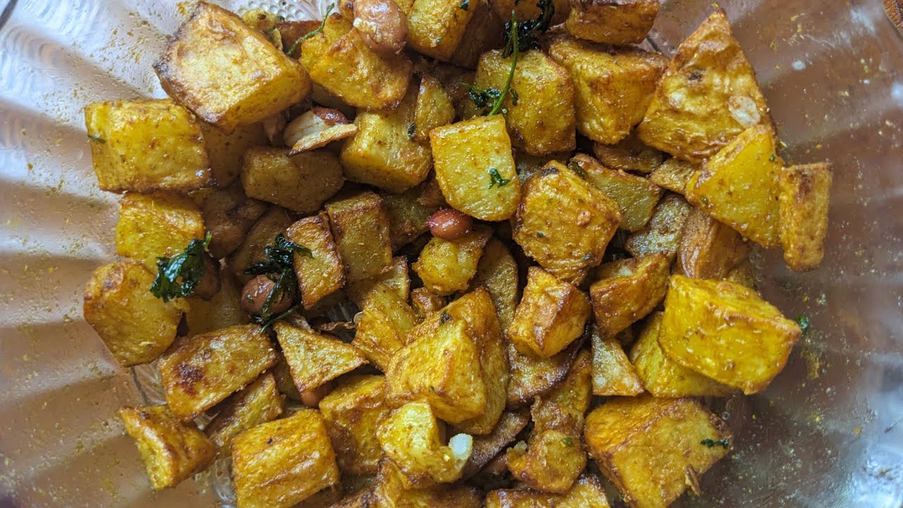 Potato fry in Air fryer | No deep Fry - YouTube