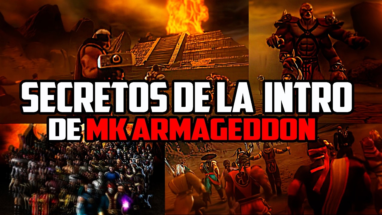 SECRETOS QUE NO VISTE EN LA INTRO DE MK ARMAGEDDON! #mortalkombat # ...