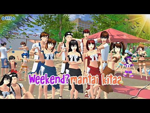 ᰔᩚ 𝐕&𝐅 𝐅𝐑𝐈𝐄𝐍𝐃𝐒 ᰔᩚ || WEEKEND? MANTAI KITA💥!! || #16 DRAMA SAKURA SCHOOL SIMULATOR