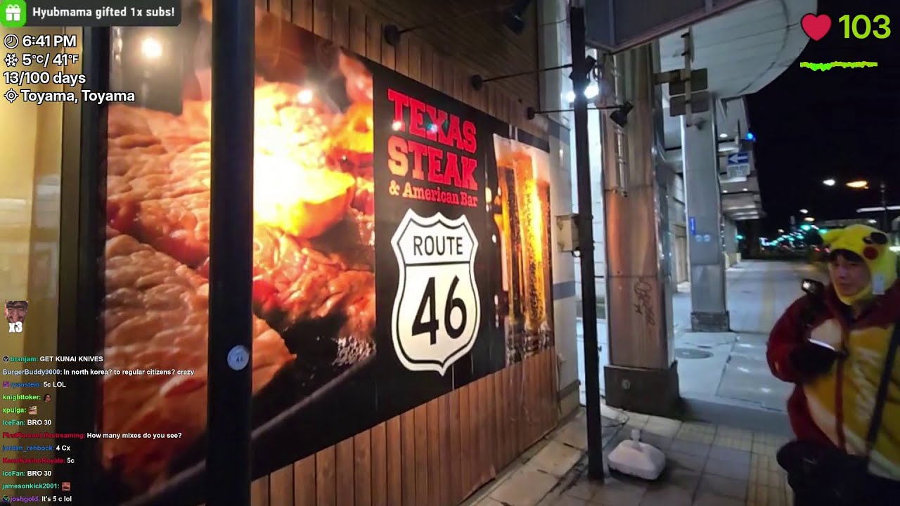 Real Texan arrives at Toyama Texas Restaurant - Ice Poseidon - YouTube