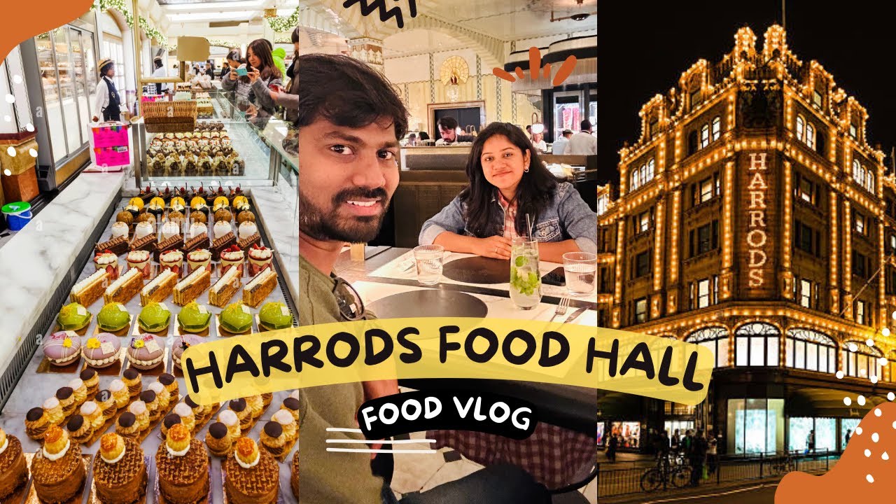 Inside HARRODS LONDON| Luxurious Chocolate & Food Hall 🤩| London Food ...