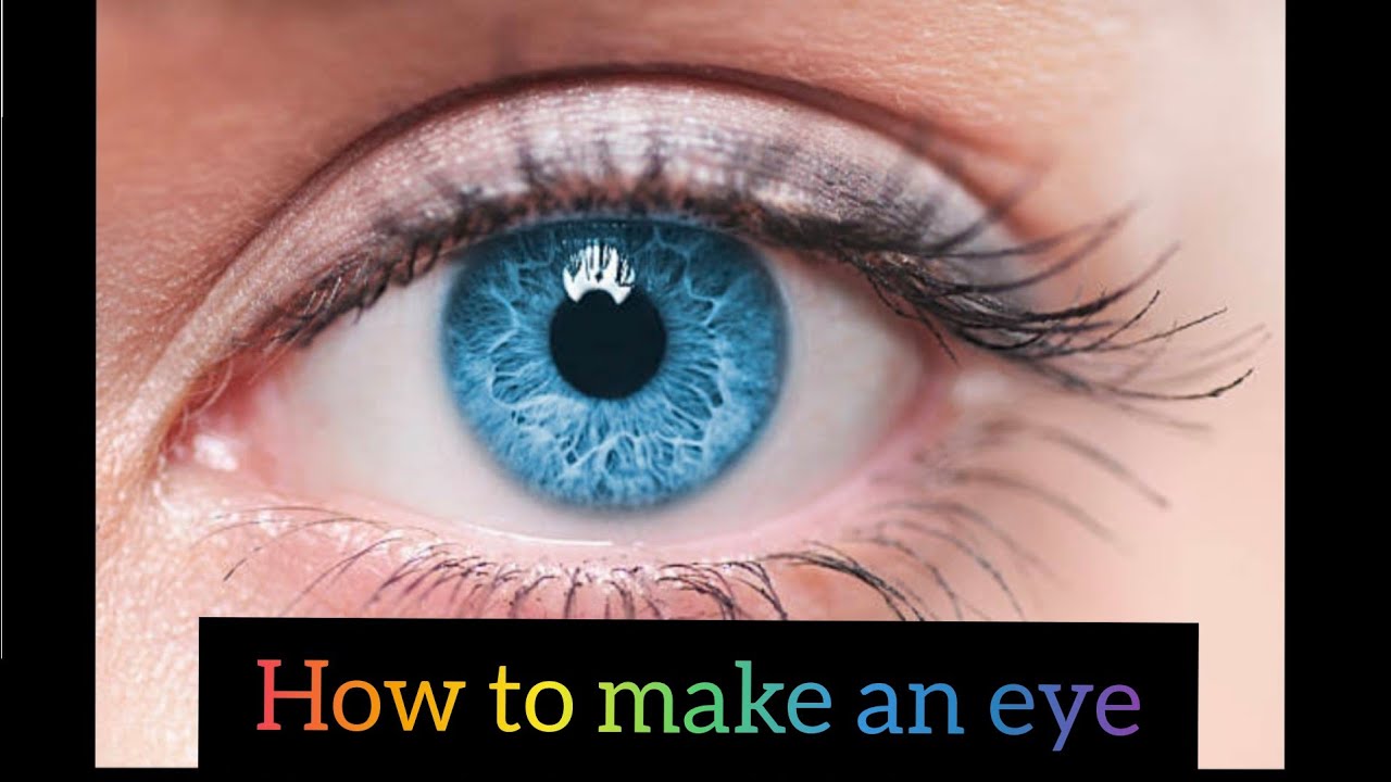 How to make a eye #Easy #Alizehscraft - YouTube