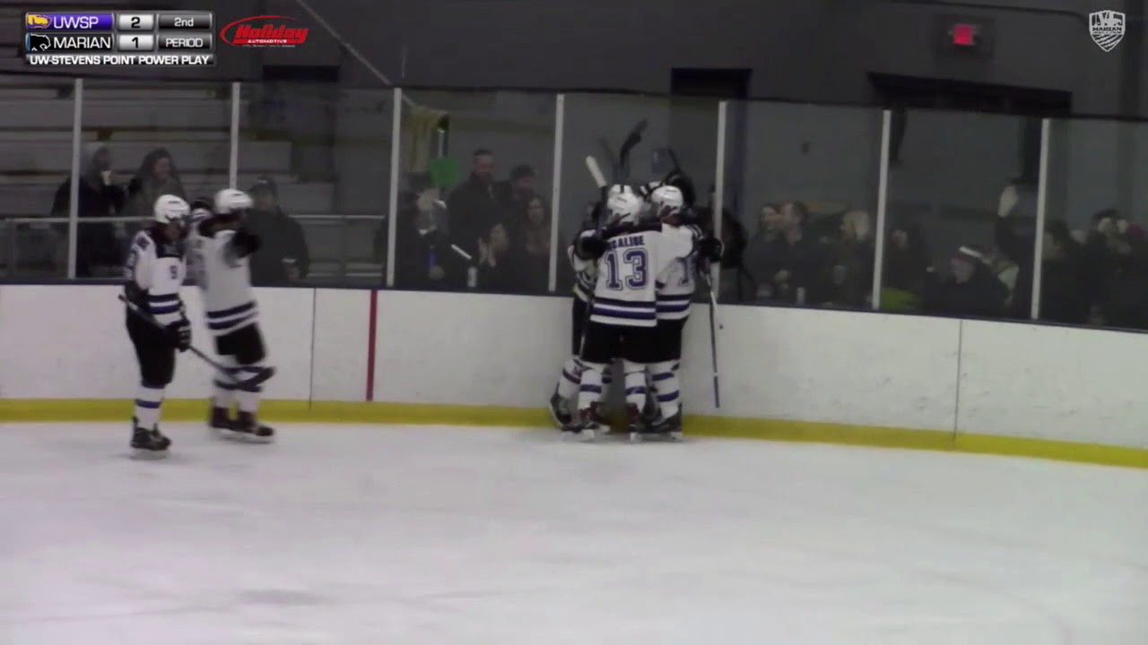 Jake Howie Goal vs UW Stevens Point (2018/19) - YouTube