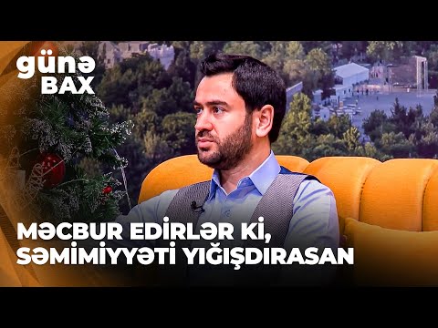 Günə Bax - Üzeyir Mehdizadə - Son zamanlar səmimi olmağım məni peşman edir
