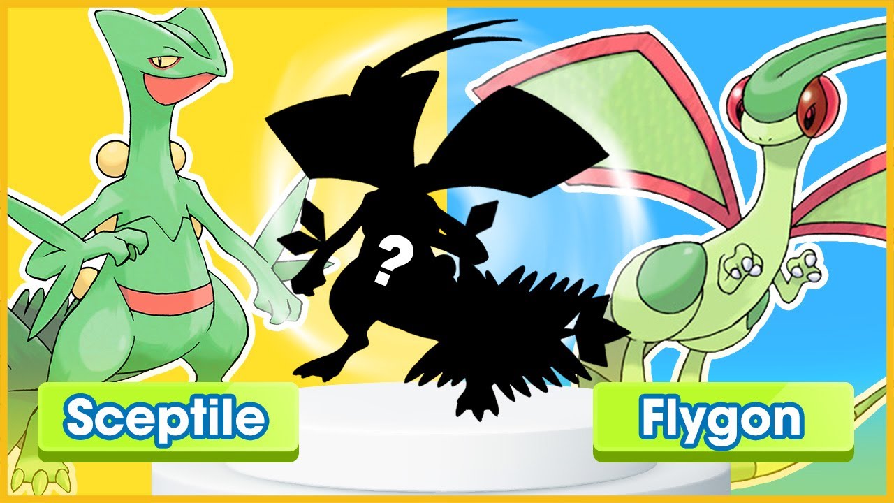 Pokemon Fusion | Sceptile + Flygon | pokemon infinite fusion challenge ...