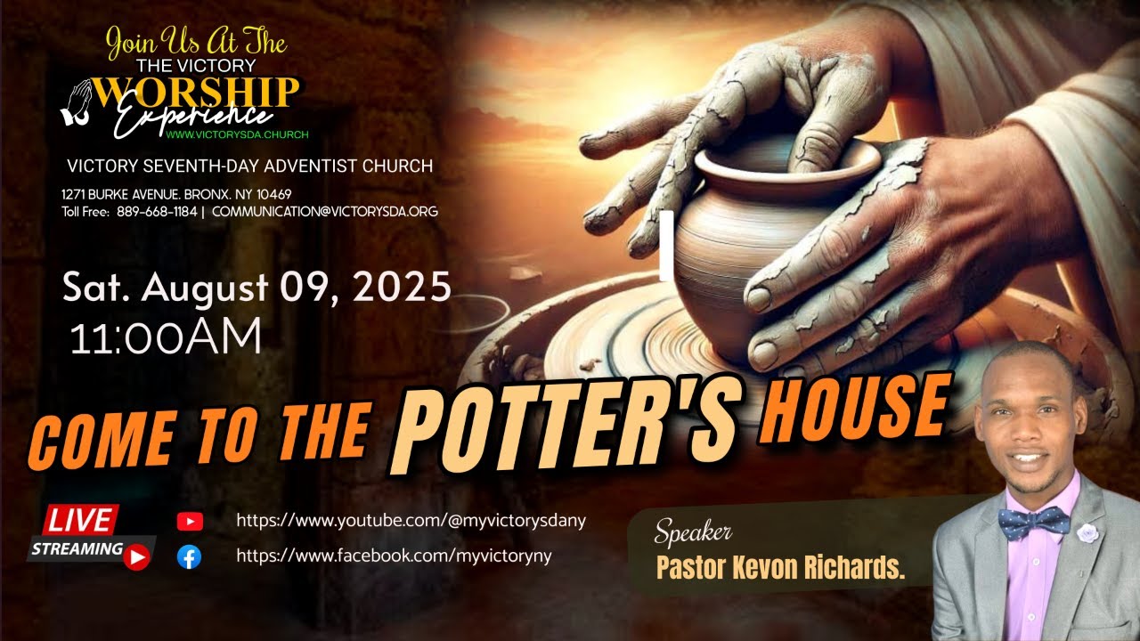 "COME TO THE POTTER'S HOUSE || PASTOR KEVON RICHARDS || SAT. AUGUST 09 ...