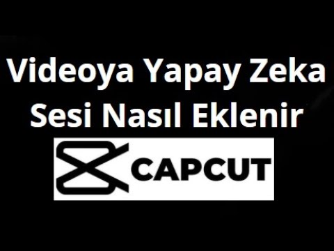 CapCut’ta Video Projenize Yapay Zeka Sesi Ekleme — Seslendirme Rehberi