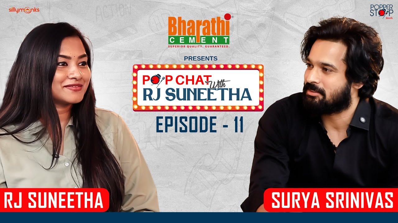 Pop Chat With Rj Suneetha Episode 11 Ft Surya Srinivas | #Hit3 | Popper Stop Telugu - YouTube