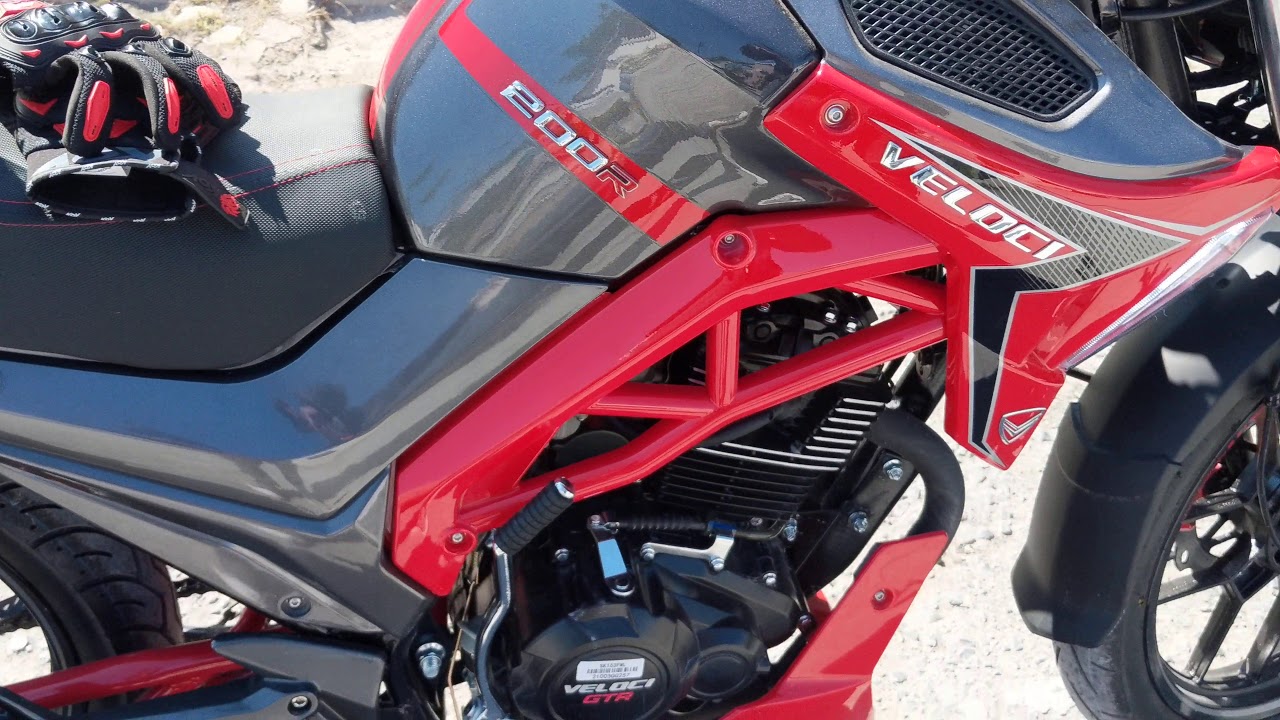 Veloci RAZZER GTR 200CC 2020 Encendido - YouTube