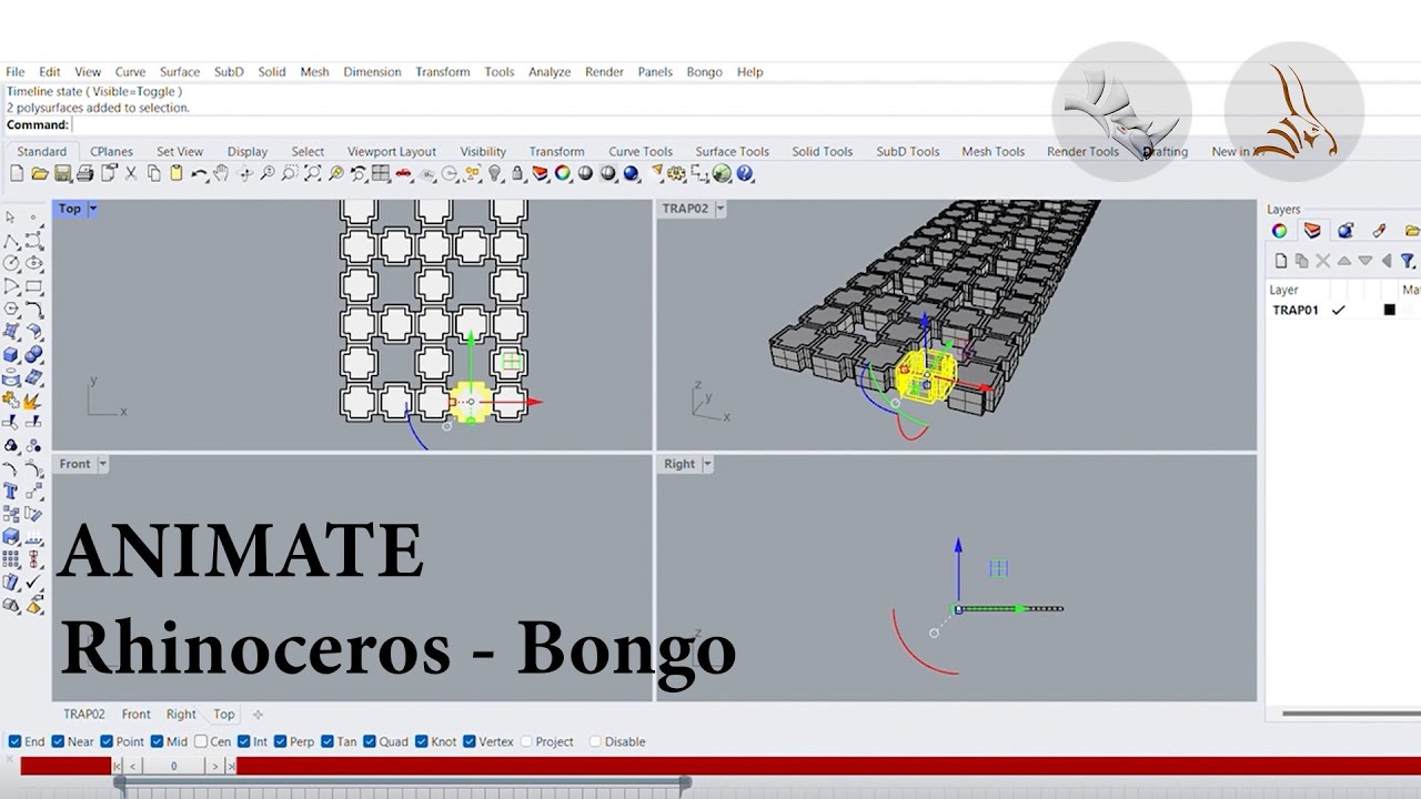 NewEdge Tips: แนะนำ RHINO Plug-In จาก Food4Rhino - YouTube