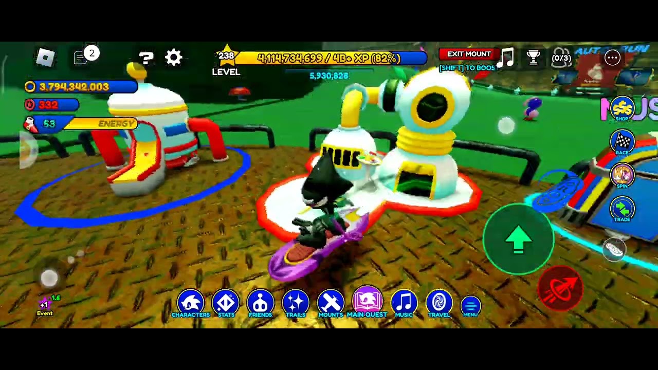 Sonic Speed Simulator Gameplay In Speed Jungle Zone. Ninja Sonic, Ninja ...