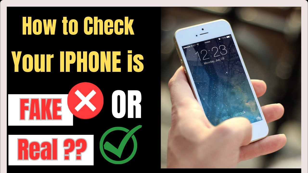 How to Check your IPHONE Is Fake or Real | Fake Or Real Iphone kaise ...