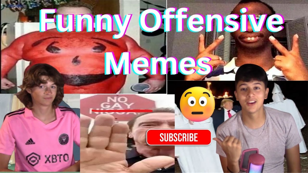 The MOST Funniest 😂 Offensive Memes of 2025!?[With Parker!] - YouTube
