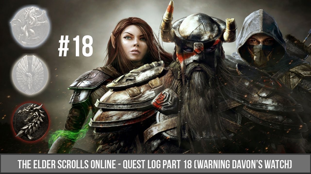 ESO Quest Log 18(EP) - Warning Davon's Watch - YouTube