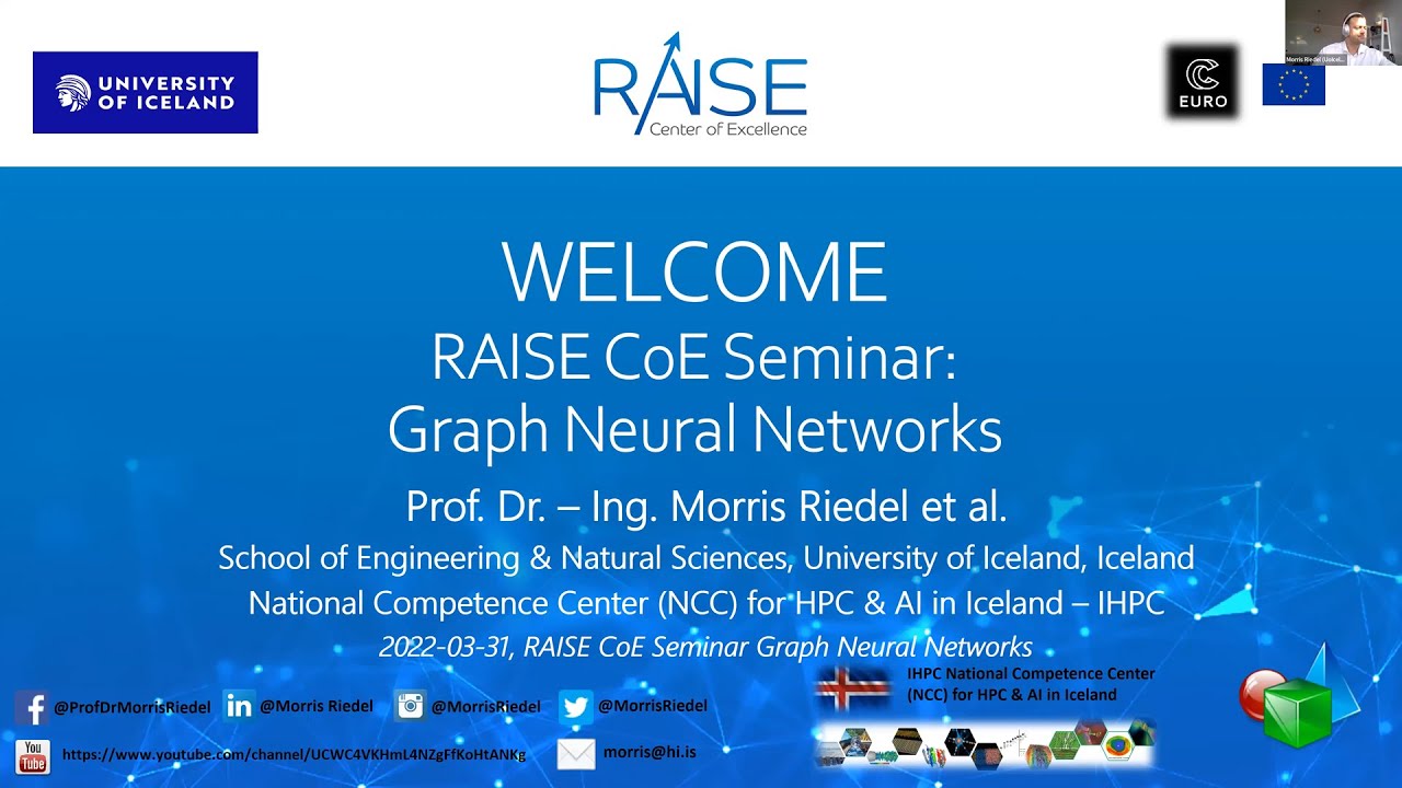 RAISE CoE Training: Graph Neural Networks - YouTube