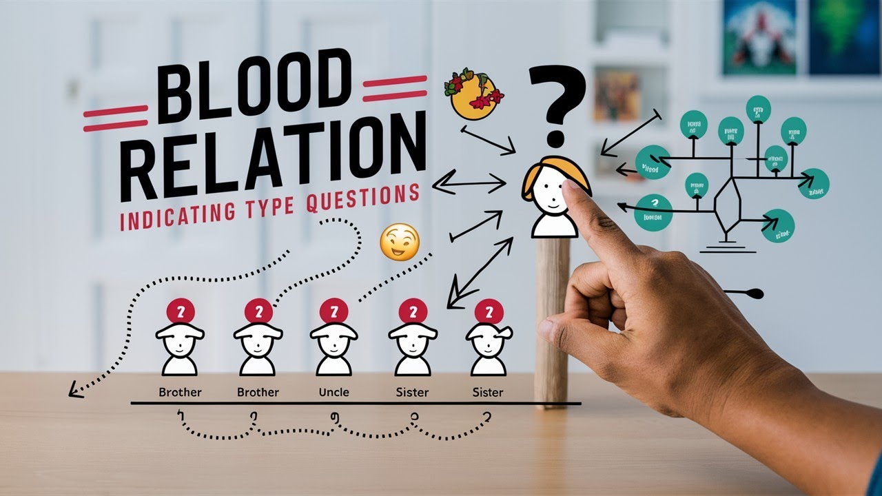 Blood Relation (Part2) Indicating Type Questions🔥🔥Important questions ...