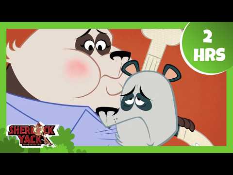 🐼 Who Crushed the Panda’s Kitchen? | Sherlock Yack | Cartoons for Kids
