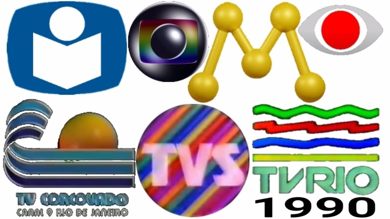 Canais de TV aberta do Rio de Janeiro (1990) - YouTube