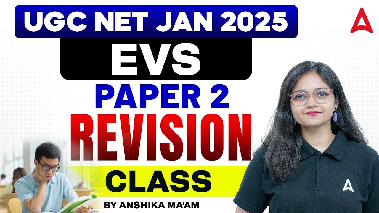 UGC NET EVS Paper 2 All 10 Units Revision Class | By Anshika Ma'am ...