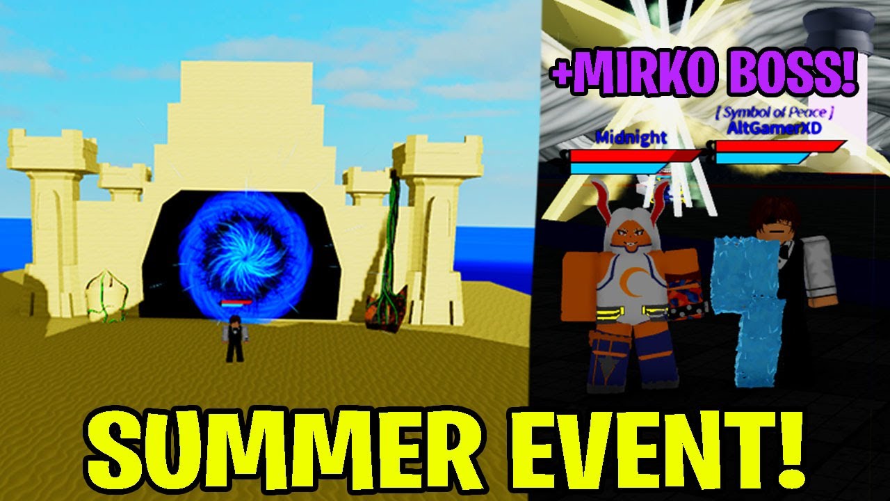 SUMMER EVENT IS HERE! NEW SUMMER EVENT! | Boku No Roblox - YouTube