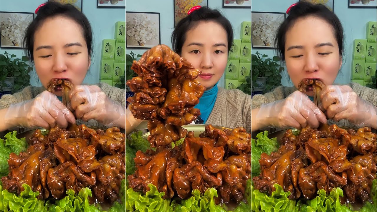 Greasy Beef Fat | ASMR "big bite" MUKBANG - YouTube