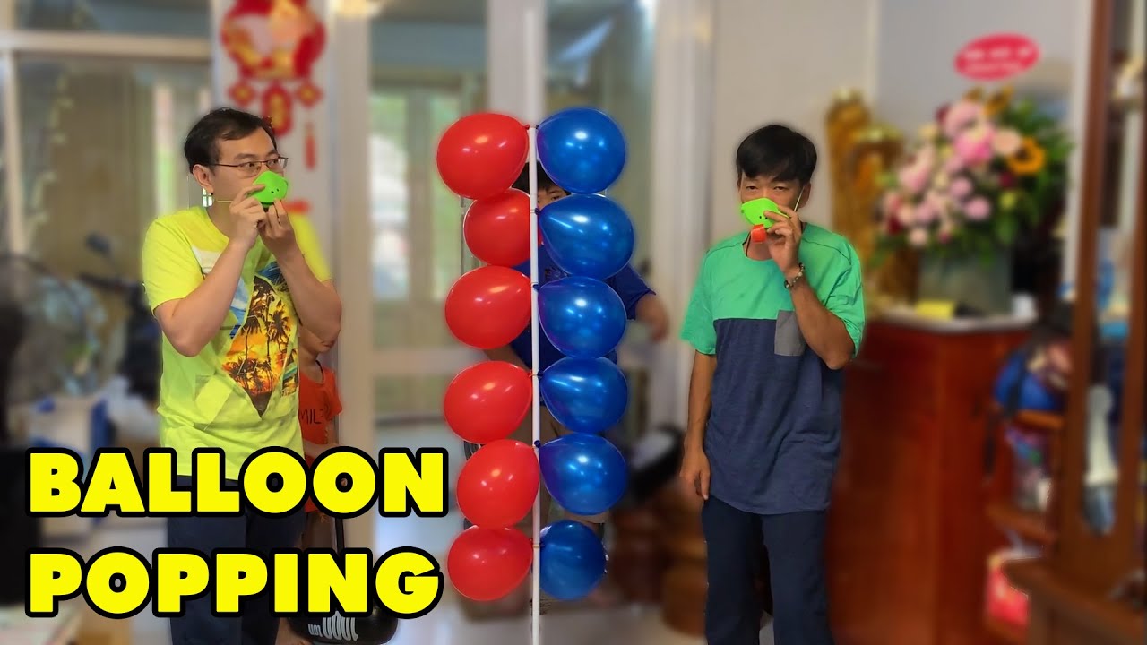 Intense Balloon Popping Challenge ! YOU MUST PLAY this funny game with ...